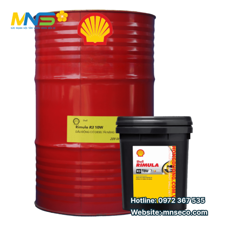 Dầu động cơ Diesel – Shell Rimula R3 Turbo 20W-50
